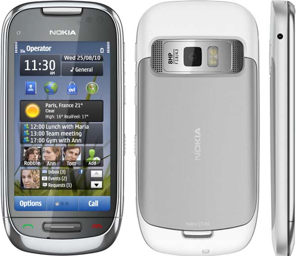 Начались поставки смартфона Nokia C7