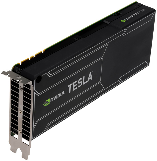 NVIDIA Tesla K20X/K20: самые мощные серверные видеокарты на одном GPU