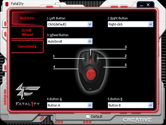 РУССКИЕ ДОКУМЕНТЫ :: Fatal1ty 1010 – бюджетная игровая мышь от Creative