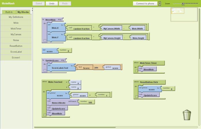 Android App Inventor доступен всем