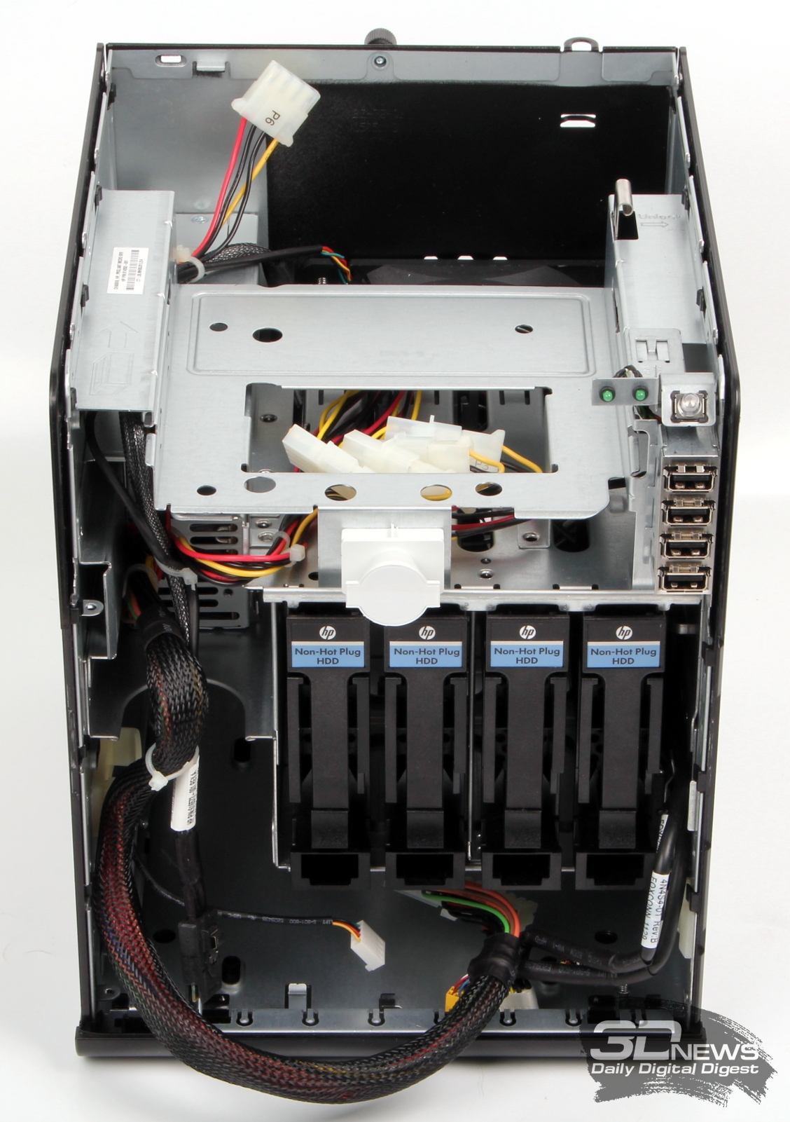 HP ProLiant MicroServer Gen7 N40L сервер для видеонаблюдения купить