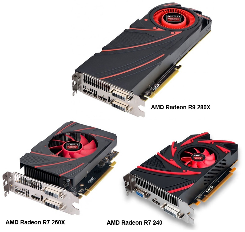 AMD Radeon R9 280X/R7 260X/R7 240 - ზუსტი სპეციფიკაციები - AMD (ვიდეო ...